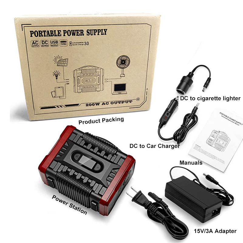 200W Outdoor Portable Power Station - JHC Technology